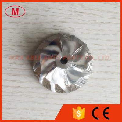 China GT15-25 34.42/49.00mm 436132-0003 6+6 blades aluminum 2618/billet compressor wheel for sale