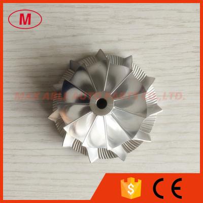 China GTA15-26 44.50/60.00mm 11+0 blades turbo milling/billet compressor wheel for sale