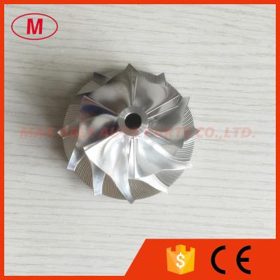 China TA31 42.55/60.25mm 6+6 blades 409096-0014 high performance milling/billet compressor wheel for sale