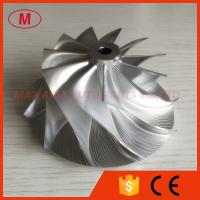 China GTX3582 62.45/82.36mm 11+0 blades higher blade racing turbo milling/billet compressor wheel for sale