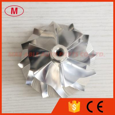 China GT3782VAS 56.83/82.04mm 6+6 blades performance billet/milling/aluminum compressor wheel for sale