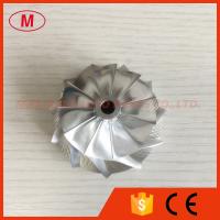 China TA31 46.50/60.25mm 11+0 blades 409096-0013 performance billet/milling compressor wheel for sale