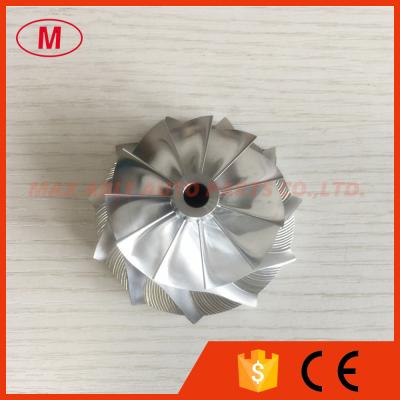 China TA31 46.50/60.25mm 11+0 blades 409096-0013 performance billet/milling compressor wheel for sale