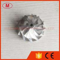 China K04 45.09/56.08mm 6+6 blades 5306-123-2216 aluminum 2618/milling/ billet compressor wheel for K0422881 5304-970-0303 for sale