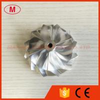 China K04 49.62/61.98mm 6+6 blades high performance turbo milling/ billet compressor wheel for sale