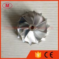 China TD04HL 19T 46.02/58.00mm 7+7 blades 49189-X performance Turbo milling/billet compressor wheel for sale