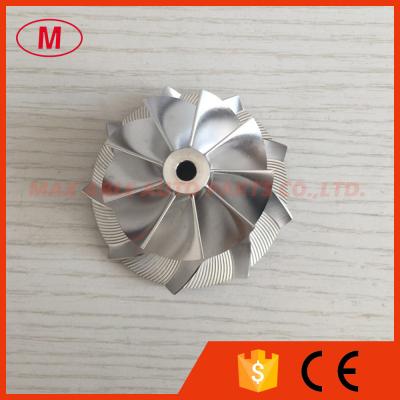 China GT15-25 reverse 44.50/60.40mm  782847-01B 9+0 Blade high performance billet compressor wheel for sale