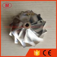 China TD05H 20G upgrade/25G 60.50/78.00mm 6+6 blades performance tapered tip angle:30 degree Turbo Billet compressor wheel for sale
