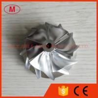 China GT15-25 47.56/61.98mm 6+6 blades turbocharger turbo aluminum 2618/billet compressor wheel for sale