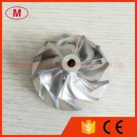 China GT15-25 Forward 44.39/60.01mm 6+6 Blades 784369-0002/787571-0002 turbo milling/aluminum 2618/billet compressor wheel for sale