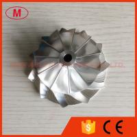 China CT26 11+0 blades 53.11/71.00mm high performance Turbo aluminum 2618/Billet compressr wheel for sale