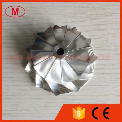 China CT26 11+0 blades 53.11/71.00mm high performance Turbo aluminum 2618/Billet compressr wheel for sale
