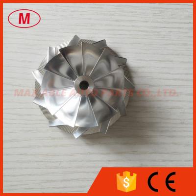 China TD05H 20G upgrade/ 25G 60.50/78.00mm High performance 11+0 blades Turbo milling/aluminum 2618/billet compressor wheel for sale