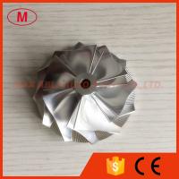 China TF035 45.70/60.13mm 6+6 high performanceTurbo Billet/milling/aluminum 2618 compressor whee for sale
