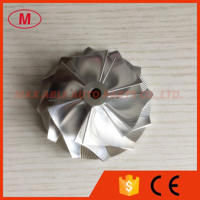 China TF035 45.70/60.13mm 6+6 high performanceTurbo Billet/milling/aluminum 2618 compressor whee for sale