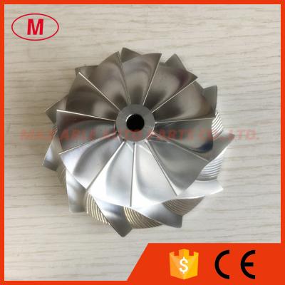 China T04B 409179-0028 59.00/76.13mm 11+0 blades high performance turbo billet compressor wheel for sale