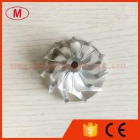 China CT10 17291-0L020 upgrade 40.10/54.96mm 11+0 blades turbo milling/billet compressor wheel for sale