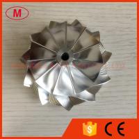 China TD05H 62.45/82.36mm 11+0 blades  performance racing turbo milling/billet compressor wheel for sale