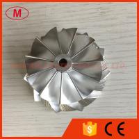 China RHF5 11+0 blades 49.60/62.00mm performance turbocharger milling/billet compressor wheel for sale