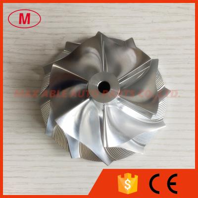 China GT3582 451644-0005 61.33/82.00mm 6+6 blades Turbo milling/billet compressor wheel for sale