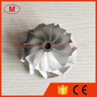 China CT26 53.11/71.00mm 11+0 blades performance Turbo aluminum 2618/billet compressor wheel for sale