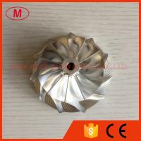 China GTX3576 56.84/76.20mm 434292-0007 11+0 blades turbo Milling/billet compressor wheel for sale