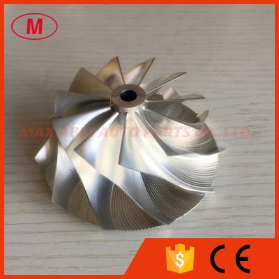 China GTX3576 58.00/76.13mm 11+0 blades performance turbo Milling/billet compressor wheel for sale