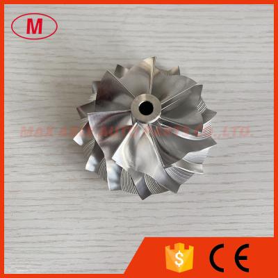 China S200 171779 58.60/80.57mm 7+7 blades high performance Turbo milling/aluminum 2618/billet compressor wheel for sale