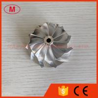 China GT2871 452546-0005/trim56 53.11/70.98mm 11+0 blades Bore:5.99mm performance aluminum 2618/billet compressor wheel for sale
