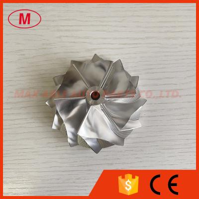 China TD05H 59.05/76.13mm 6+6 blades high performance Turbocharger milling/aluminum 2618/billet compressor wheel for sale