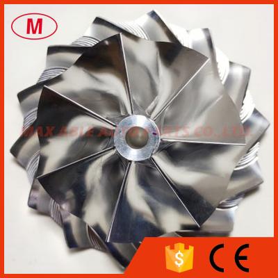 China TD08 76.00/101.00mm 7+7 blades high performance turbo milling/aluminum 2618/billet compressor wheel for sale