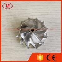 China GT3076 54.97/76.13mm 6+6 blades 467756-0004F Turbocharger milling/aluminum 2618/billet compressor wheel for racing for sale
