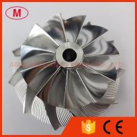 China 60.91/88.40mm 11+0 blades high performance Turbocharger milling/aluminum 2618/billet compressor wheel for sale
