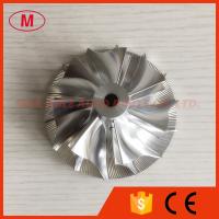China TD05H 59.05/76.13mm 7+7 blades Turbo milling/aluminum 2618/billet compressor wheel for sale