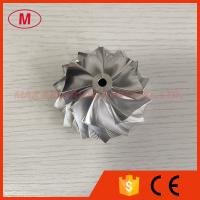 China K16 7+7 blades 55.64/71.00mm Turbocharger milling/aluminum 2618/billet compressor wheel for sale