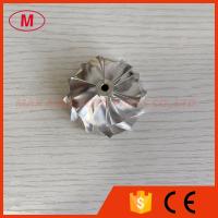 China GT12 42.00/50.96mm 6+6 blades high performance Turbo milling/aluminum 2618/billet compressor wheel for sale