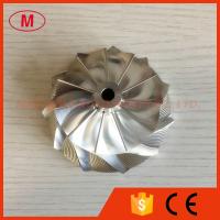 China GT2871 452546-0005 53.11/70.98mm 11+0 blades turbo milling/aluminum 2618/billet compressor wheel for 452546-0005/Trim 56 for sale