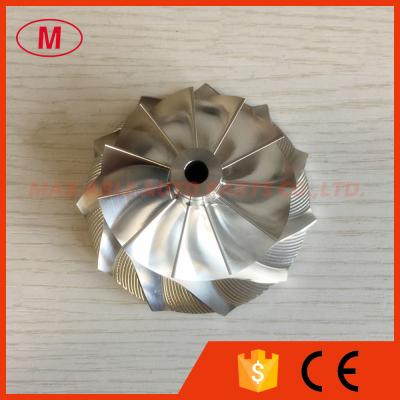 China GT2871 452546-0005 53.11/70.98mm 11+0 blades turbo milling/aluminum 2618/billet compressor wheel for 452546-0005/Trim 56 for sale