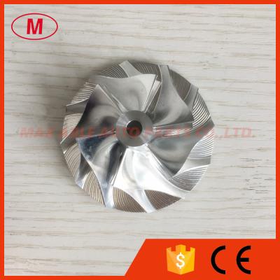 China CT10V 38.87/58.01mm 17291-0L040 17201-0L040 6+6 blades turbo billet/milling/aluminum 2618 compressor wheel for sale