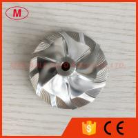 China GT15-25 436563-0003 37.68/56.03mm 6+6 Blades turbo milling/aluminum 2618/billet compressor wheel for 711736 for sale
