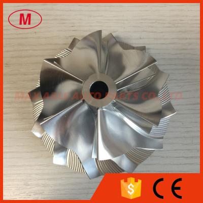 China S400 171691 74.53/101.44mm 6+6 blades Turbo Billet/milling/aluminum 2024 compressor wheel for S374/S375 : 171702(S400SX for sale