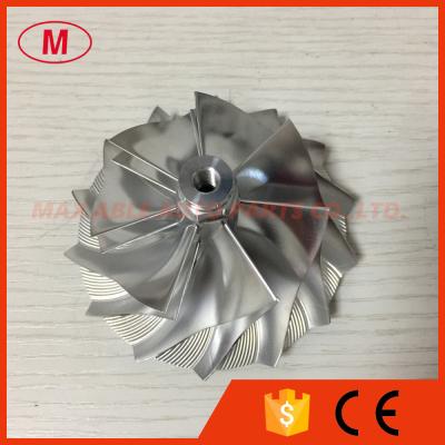 China GTP38 Reverse 7+7 blades 59.87/80.07mmTurbo Billet/milling/aluminum 2024 compressor wheel for 1994-2003 POWERSTROKE for sale