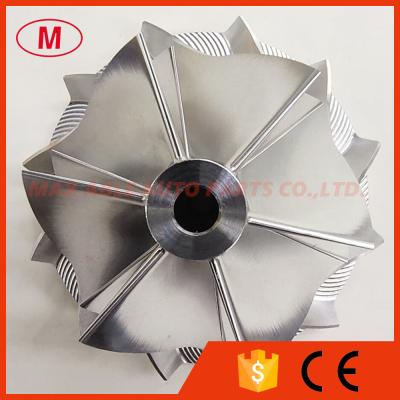 China GT15-25 41.50/56.03mm 6+6 blades Turbocharger milling/aluminum 2618/billet compressor wheel ​ for sale