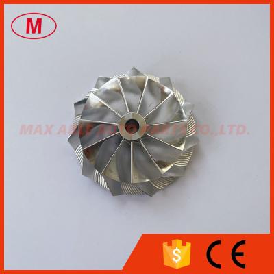 China GTX2860R 47.10/60.13mm 11+0 blades 813711-0003 turbo milling/aluminum 2618/billet compressor wheel for sale