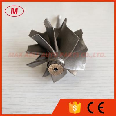 China GT3076R GTX3076R GTX3067R 55/60mm 5+5 blades ball bearing turbo turbine wheel shaft / turbine shaft&wheel for sale