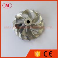 China S200 60.00/83.56mm 7+7 blades turbo milling/aluminum 2618/billet compressor wheel for sale