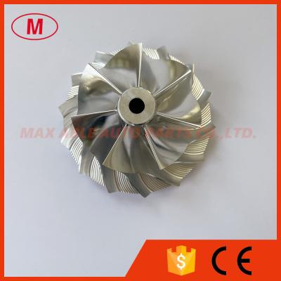 China S200 60.00/83.56mm 7+7 blades turbo milling/aluminum 2618/billet compressor wheel for sale
