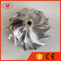 China HX82 3533704 98.90/141.05mm 7+7 blades Turbo milling/aluminum 2618/billet compressor wheel for 4027380/4027315/3580225 for sale
