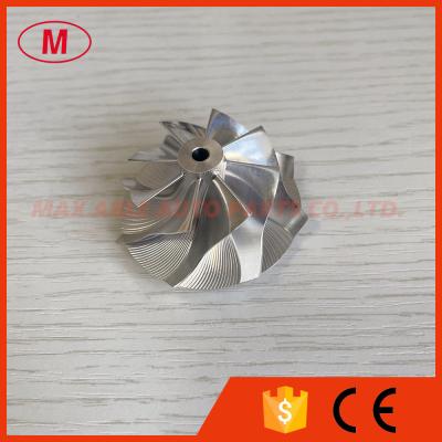 China GT12 reverse 33.40/44.01mm 8+0 Blades high performance milling/aluminum 2618/billet compressor wheel for sale
