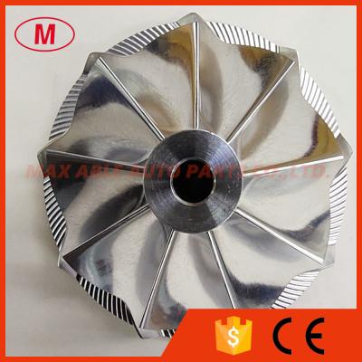 China GTB2056VZK 9+0blades 43.36/56.03mm 788535-0001 turbo milling/aluminum 2618/billet compressor wheel for 806094-0003 for sale